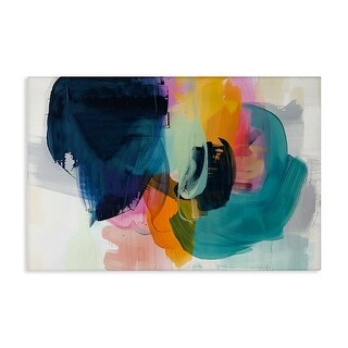 Stupell Bold Hue Paint Strokes Canvas Wall Art Design By Irena Orlov ...