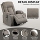 Power Lift Massage Recliner Chairs with USB, Cupholder & Heating - Bed ...