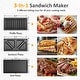 1000W 3 in 1 Sandwich Maker - N/A - Bed Bath & Beyond - 43644043
