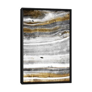 iCanvas "Gold Flow" by Milli Villa Framed Canvas Print - Bed Bath ...