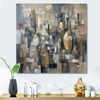 Designart "Mid Century Chromatics I" Modern Midcentury Wall Art Prints ...