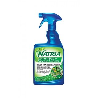 Natria 706400B Lawn Weed + Disease Control Liquid, 24 Oz - Bed Bath ...
