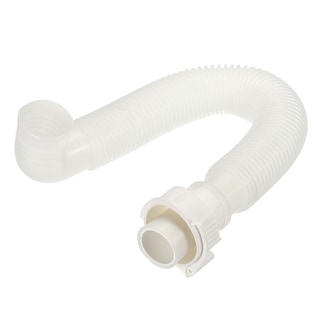 Washing Machine Drain Pipe 1.3Ft PVC Drain Hose Corrugated Flexible ...