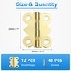 Small Hinges for Wooden Box, Folding Butt Hinges Cabinet Hinges with ...