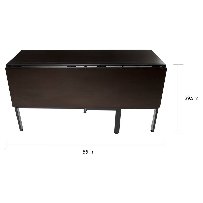 Multi-Functional Drop-Leaf Dining Table - Overstock - 20254706