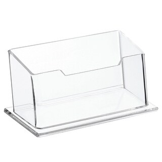 110x45x45mm Business Card Holder Acrylic 1 Slot Desktop Card Display ...