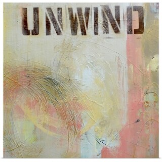 "Unwind" Poster Print - Multi - Bed Bath & Beyond - 30151534