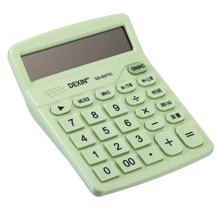 Talking Calculator 12 Digits Large LCD Display Desktop Calculator Light ...