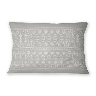 KALANI GREY Outdoor Lumbar Pillow By Kavka Designs - Bed Bath & Beyond ...
