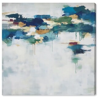 Tears of the Ocean Canvas Soft Color Abstracts by Art Remedy - Bed Bath ...