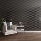 Eastport Adjustable Acrylic Decorative Slat Wall Panel Kit (contains 44 ...