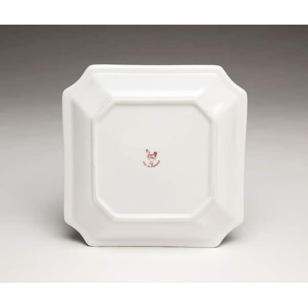 square decorative plate