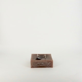 Square 1-Wick Candle 6" x 6" 2" Opaque -ST - Opaque - Bed Bath & Beyond ...