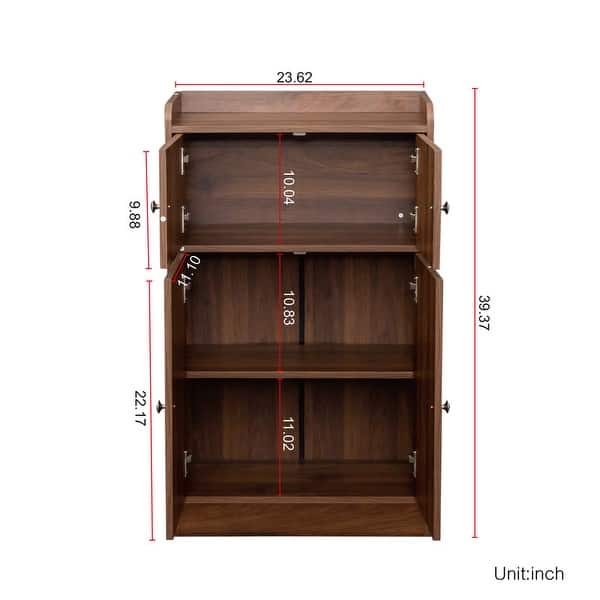 Modern Extendable Dining Table with Storage/Kitchen Storage Cabinet ...