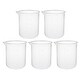 5pcs Clear Measuring Cup Labs PP Plastic Graduated Beakers - Bed Bath ...