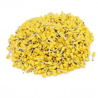 1000Pcs 16 AWG 1.5mm2 Insulated Cord End Wire Ferrules Terminal VE1508 ...