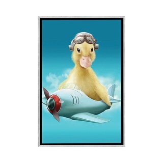 iCanvas "Pilot Duck" by Adam Lawless Framed - Bed Bath & Beyond - 37709028