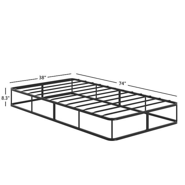 Cleveland Twin Black Metal Platform Bed Frame by iNSPIRE Q Junior - Bed ...