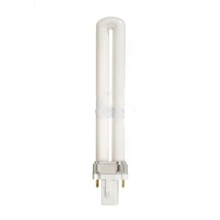13W Cool White Unique PL Twin Compact Fluorescent Glass American ...