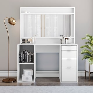 Lolita Vanity - 4 Drawers & 2 Niches - Bed Bath & Beyond - 35664337