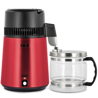 CO-Z 1.1 Gallon Countertop Water Distiller 750W Distilled Water Machine ...
