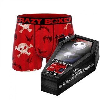 Crazy Boxers The Nightmare Before Christmas Boxer Briefs In Coffin ...