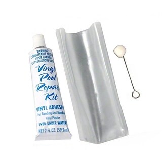 Swimline HydroTools Swimming Pool Vinyl Liner Adhesive Repair Patch Kit ...