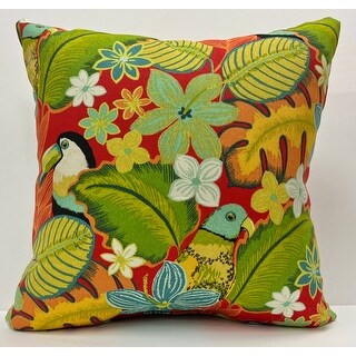 toucan and parrot pillow or neckroll - Bed Bath & Beyond - 40598258