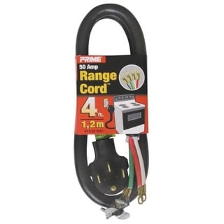 Prime Wire and Cable Cooking Range 48" 50 Amp Power Cord - Bed Bath ...