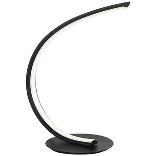 360 Lighting Curved Arc 15.25" High Modern LED Accent Table Lamp - 15 ...