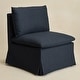 KINWELL Performance Fabric Down Fill Slipcover Dining Banquette - Bed ...