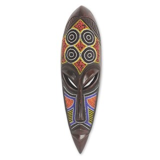 Novica Handmade Ga Chief African Wood Mask - Bed Bath & Beyond - 37867465