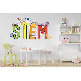Stem Science Technology Engineering Math Wall Decal - Bed Bath & Beyond ...