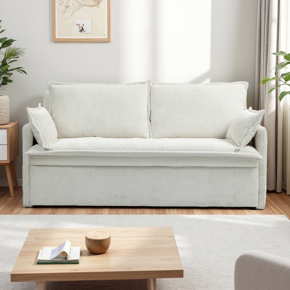 white sofa beds