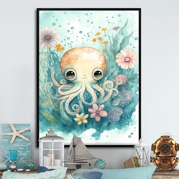 cute small octopus