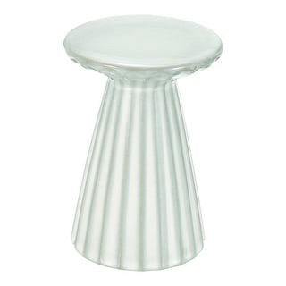 Striped Ceramic Candle Holder, 3x3x4.1" Decorative Candle Display ...
