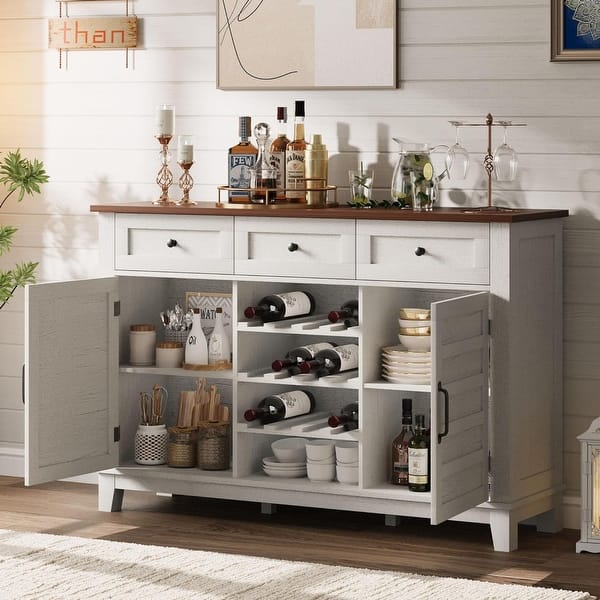 rustic sideboard buffet