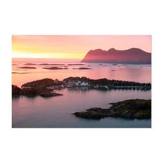 Senja Troms Norway Midnight Glow Photography Nature Art Print/Poster ...