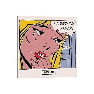 iCanvas "Poop Art" by Mathiole Canvas Print - Bed Bath & Beyond - 33173706