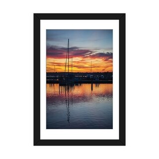 iCanvas "Grand Traverse Sunrise At Clinch Marina" by Christopher Thomas ...