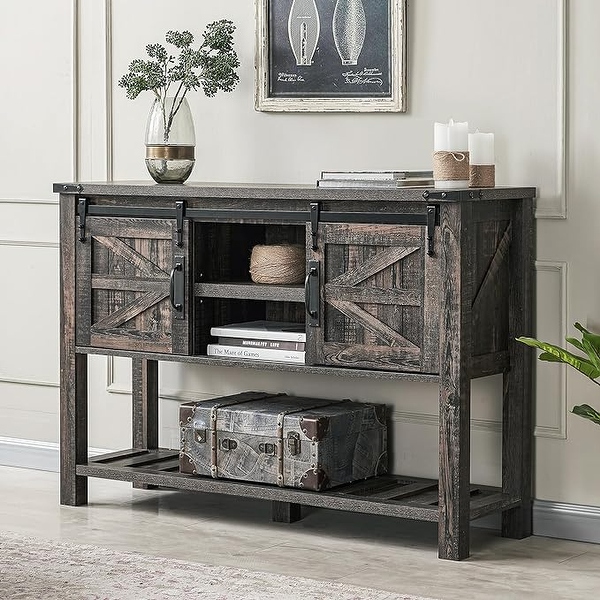 Farmhouse Entryway Table Console Table with Storage Shelf Sofa Table On Sale Bed Bath Beyond 40654288