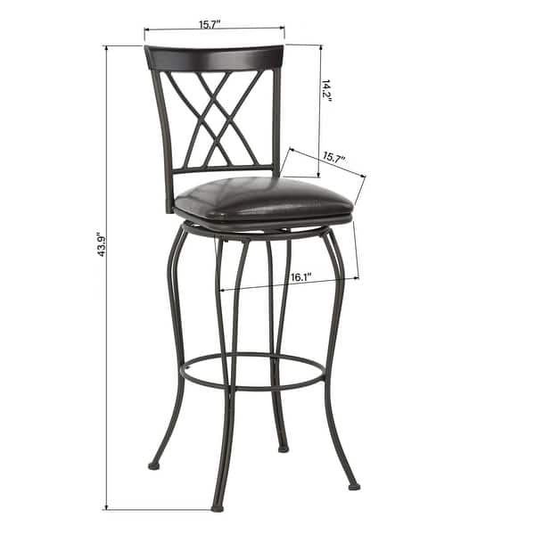 Industrial Counter Height Bar Stools Set of 2 - Bed Bath & Beyond ...