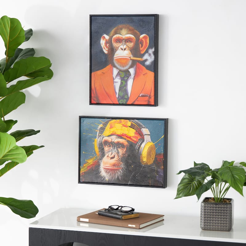 monkey pictures framed