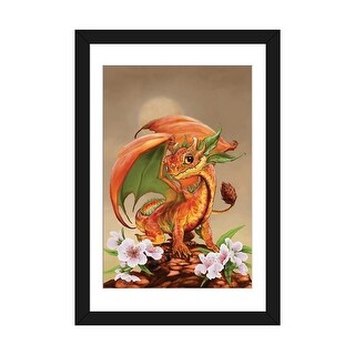 iCanvas "Peach Dragon" by Stanley Morrison - Bed Bath & Beyond - 37487810