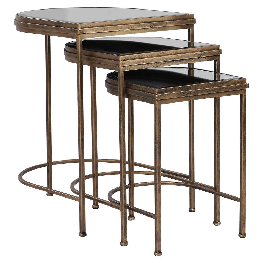 Uttermost Erik Metal Nesting Tables (Set of 3) - Overstock - 32163027