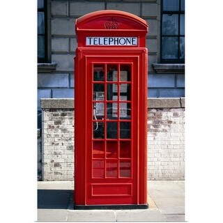 "Telephone booth, London, England" Poster Print - Multi - Bed Bath ...