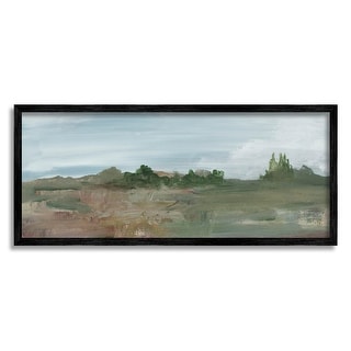 Stupell Abstract Rural Landscape Framed Giclee Art, Design by Robin ...