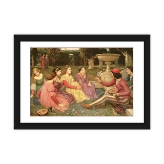 iCanvas "The Decameron, 1916" by John William Waterhouse - Bed Bath ...