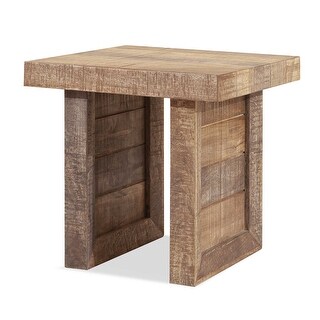 Solid Mango Wood End Table - Bed Bath & Beyond - 32675625