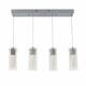 Artika Hologram 4-Pendant Dimmable Ceiling Light Fixture with ...